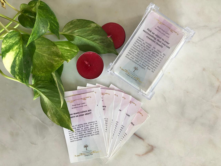 Healing Together's Mindfulness Cards - Mini Mindfulness Activities for ...