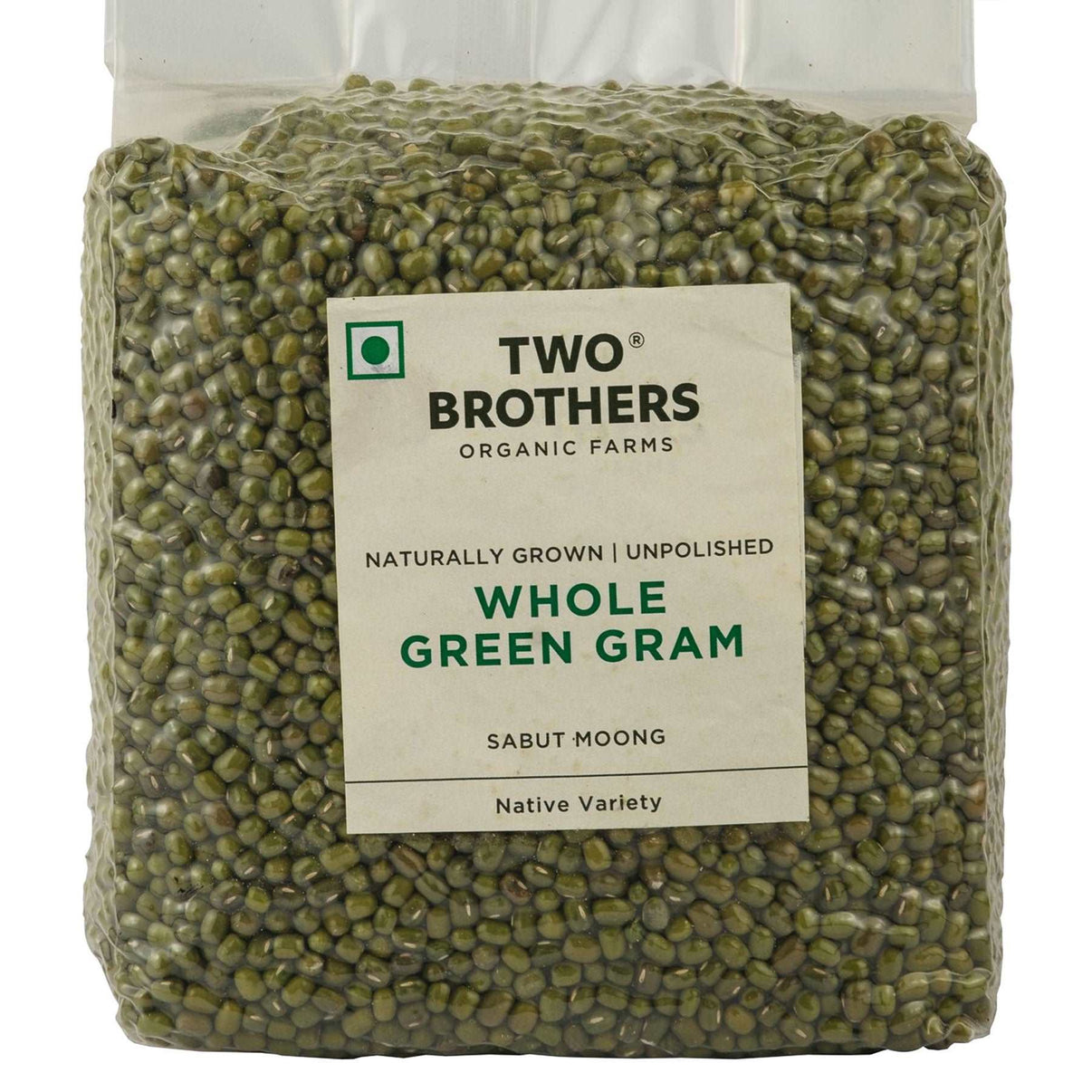 Two Brothers Organic Farms Whole Green Gram Moong 500gm – Khyaal ...